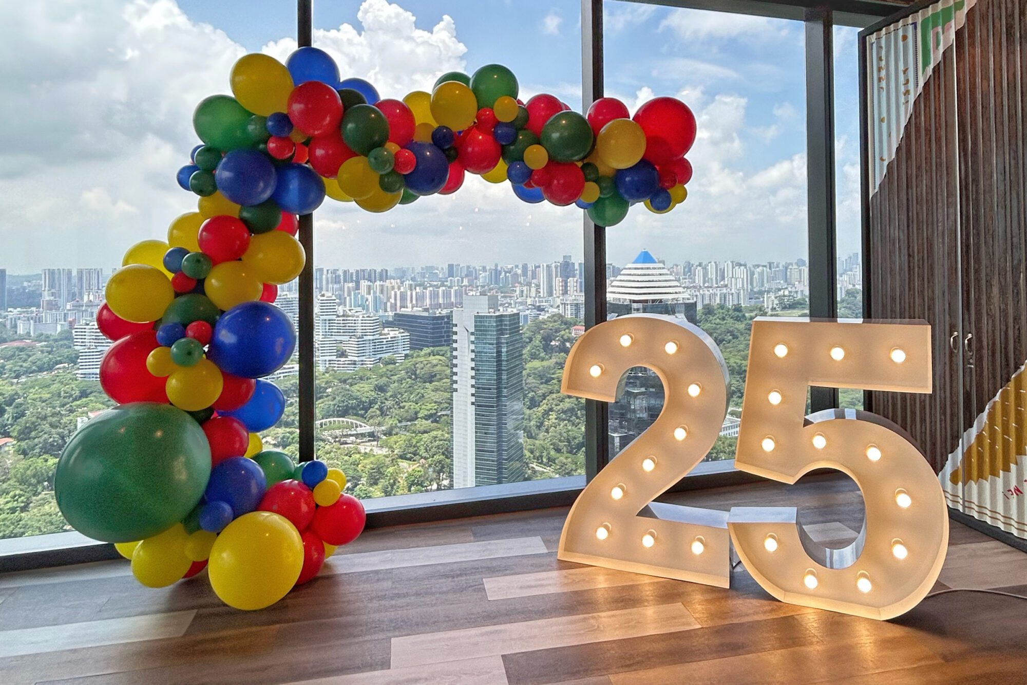 Balloon Backdrops • Fourstops • Singapore Photo Booth, 360 Booth, and ...